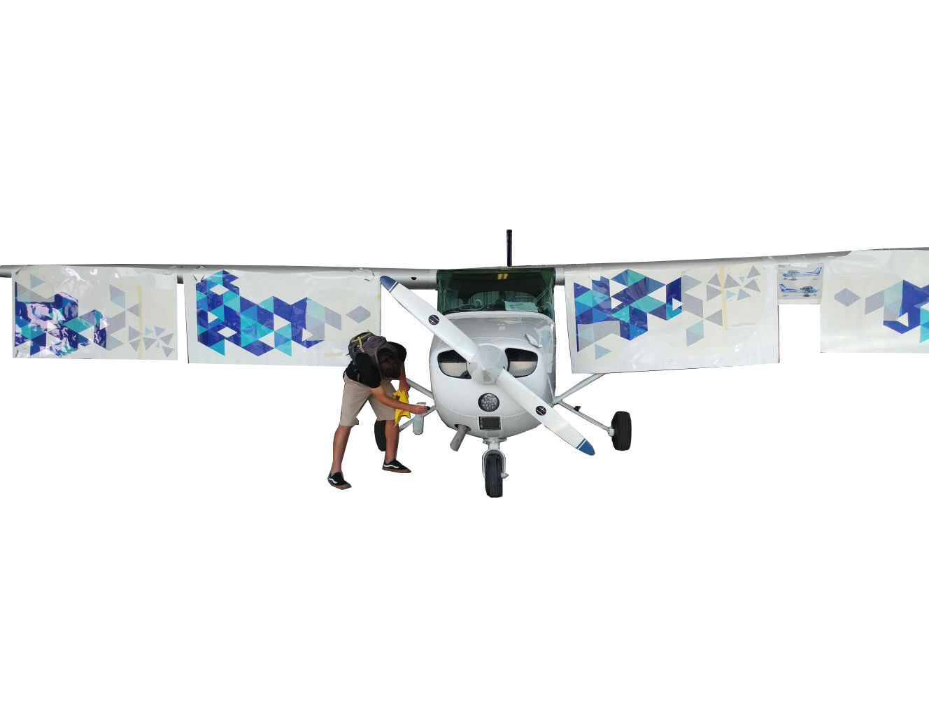 MzeroA Cessna Aircraft Wrap - Aviation Wraps